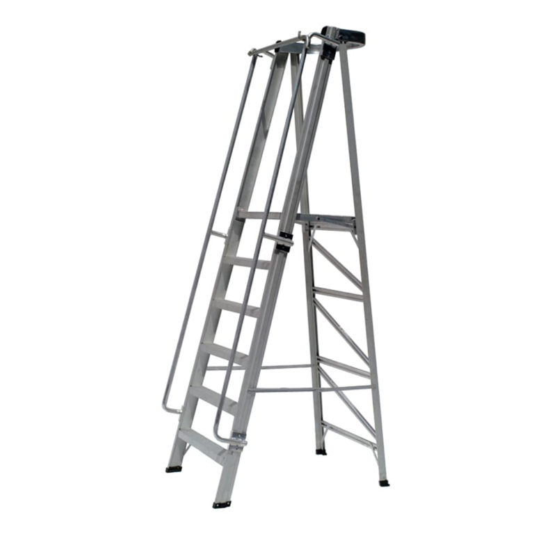 (APL) Aluminium A Type Platform Ladder - GS Industries