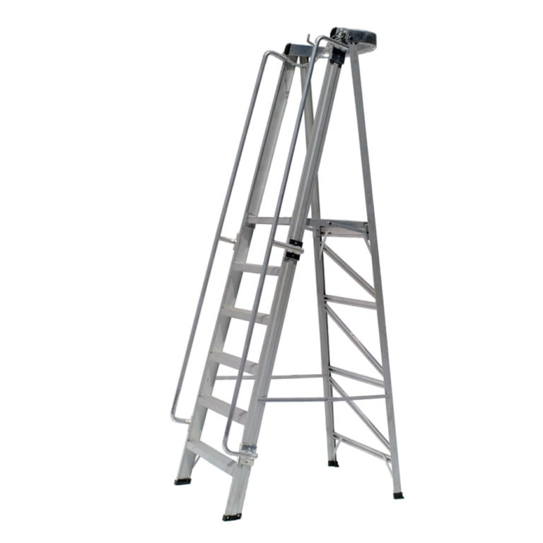(APL) Aluminium A Type Platform Ladder - GS Industries
